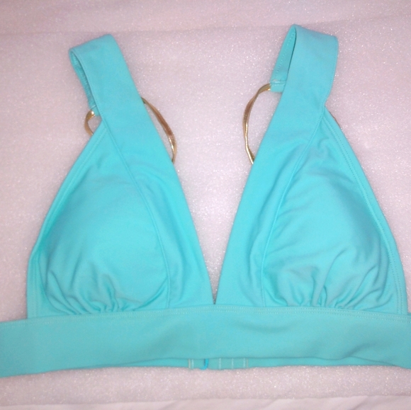 Hop Lun | Swim | Bikini Top Turquoise S | Poshmark